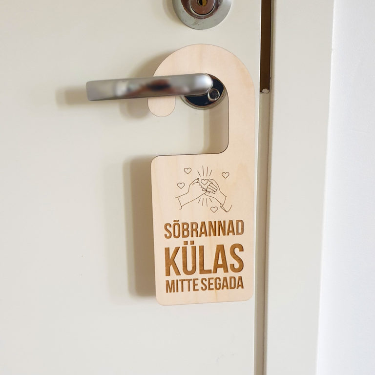 Ukselingi sildid - Meistrimehed