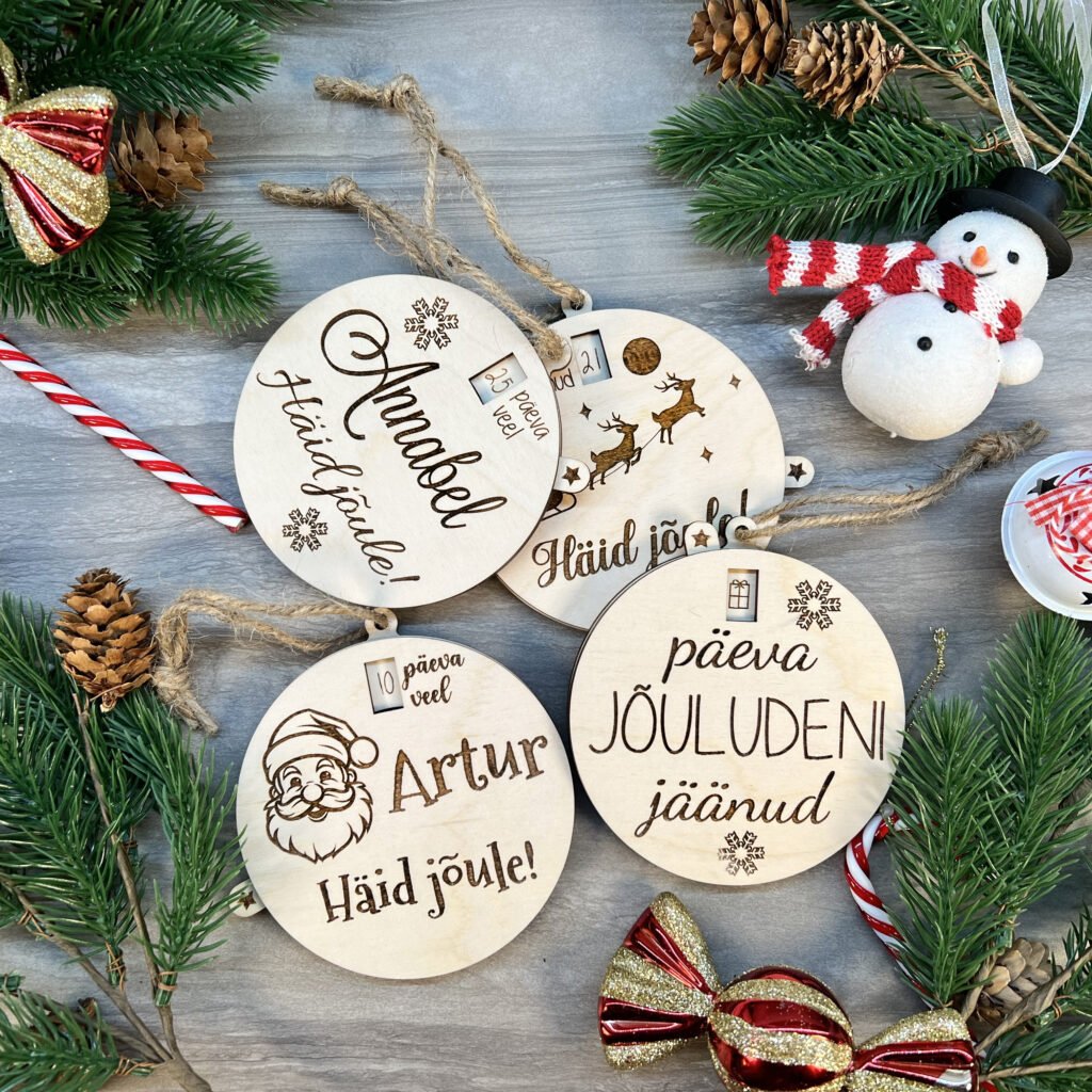 Aega jõuludeni puidust jõuluehe - Meistrimehed